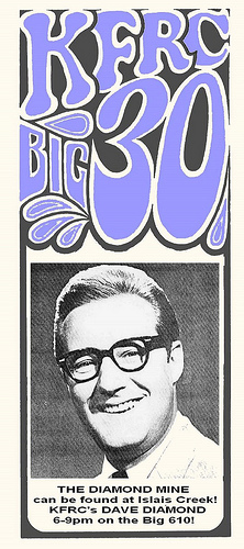 Dave Diamond, KFRC, 1968 [audio] – Dave Diamond: The Diamond Mine